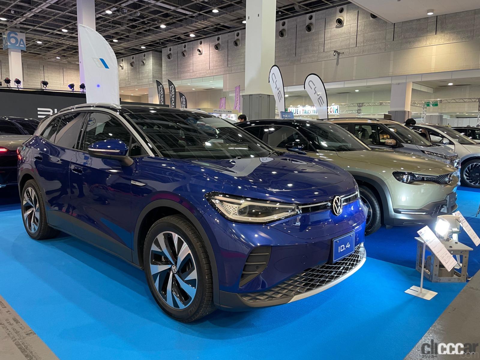 clicccar_OAM_EV_02102 画像｜要注目は「EVゾーン」。BMW、VW、BYD、日産など国内外の最新電気自動車が大集合【大阪オートメッセ2023】 | clicccar.com