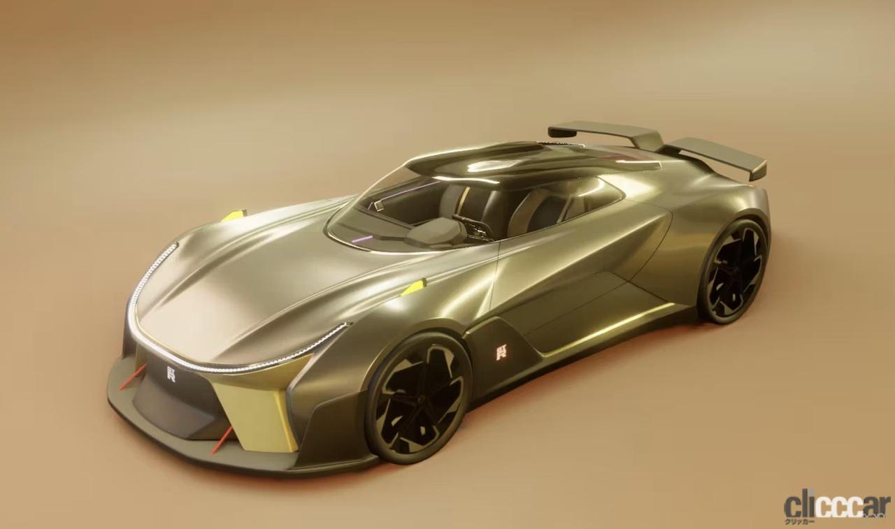 日産「GT-R」次期型はジェット戦闘機風？これが最新予想CGだ | clicccar.com