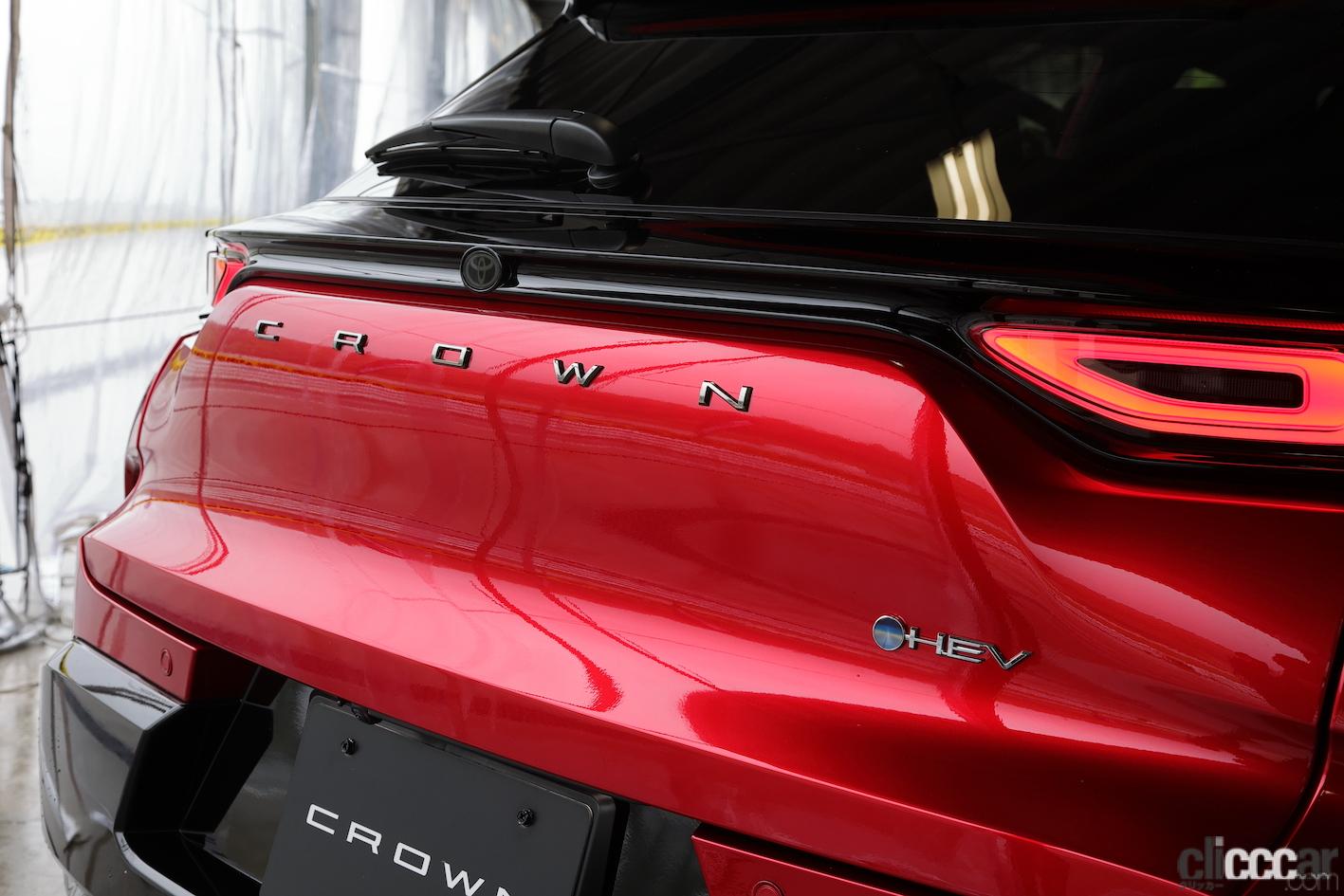 20230501_toyota_crownsport_07 画像｜新型トヨタ「クラウンスポーツ」の外観デザインが「リヤから生まれた」その秘密は？ | clicccar.com