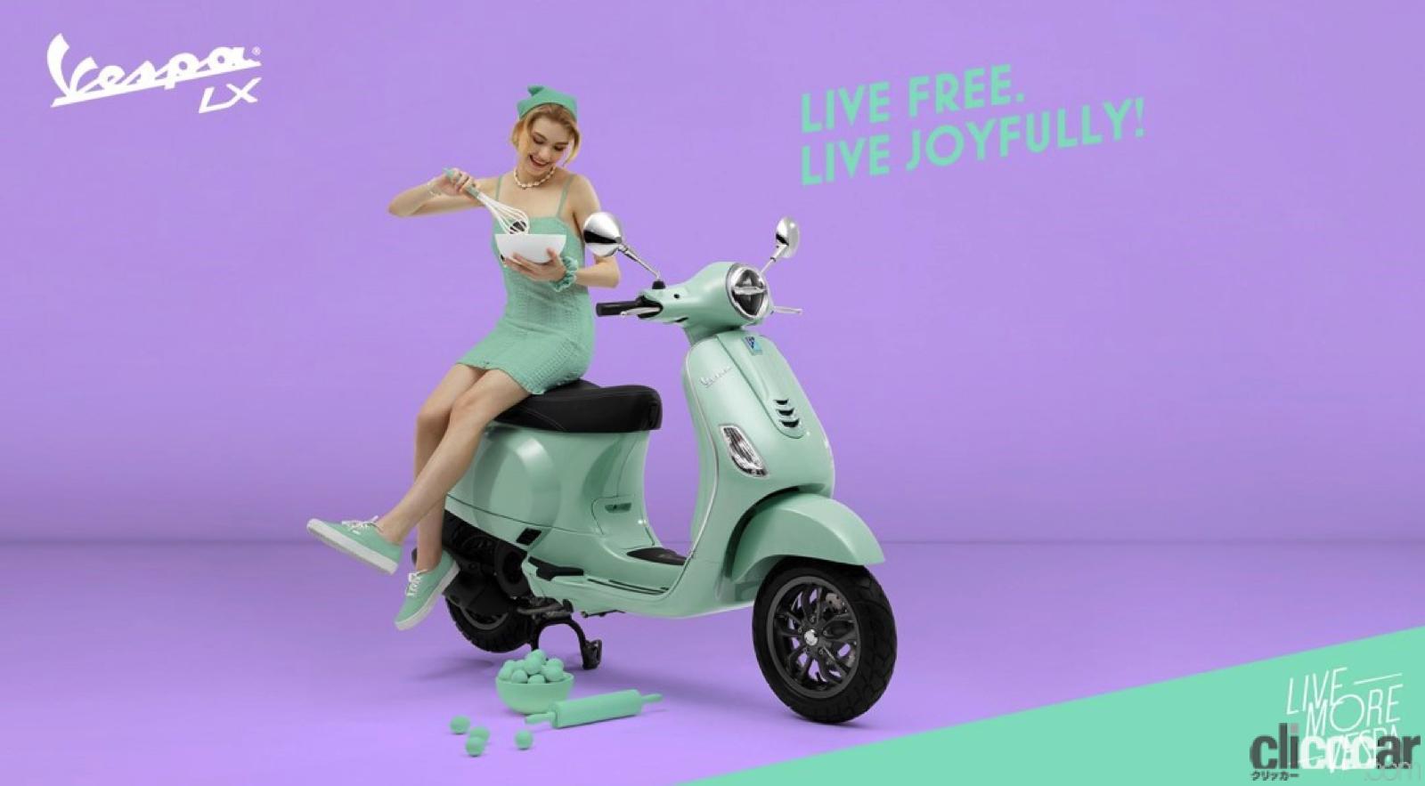 2023_vespa_lx125abs_01 画像｜ベスパの中で最も軽くて小粋。原付二種の「LX125」にABSを装備した2023年モデルが登場 | clicccar.com