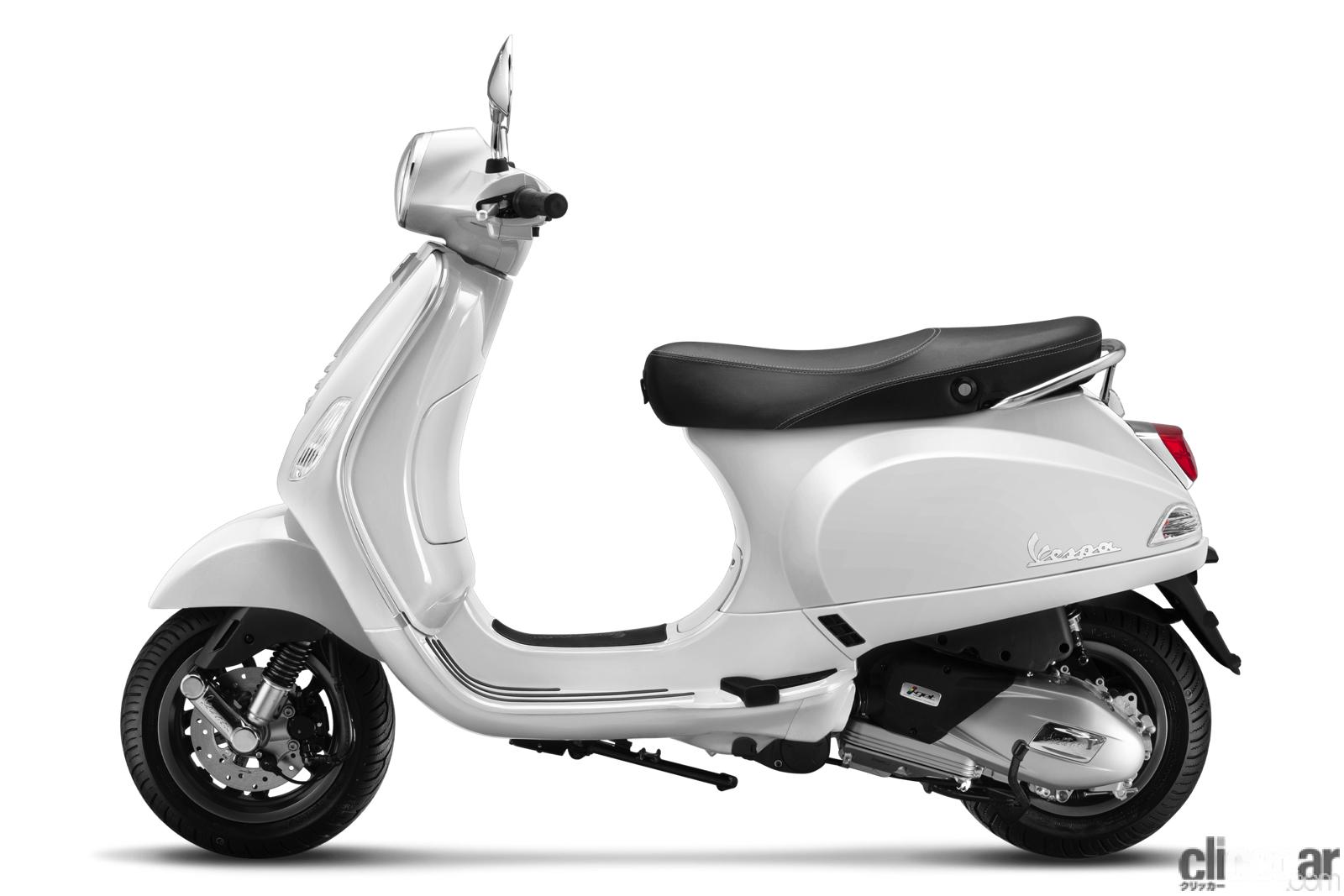 2023_vespa_lx125abs_White_04 画像｜ベスパの中で最も軽くて小粋。原付二種の「LX125」にABSを装備した2023年モデルが登場 | clicccar.com