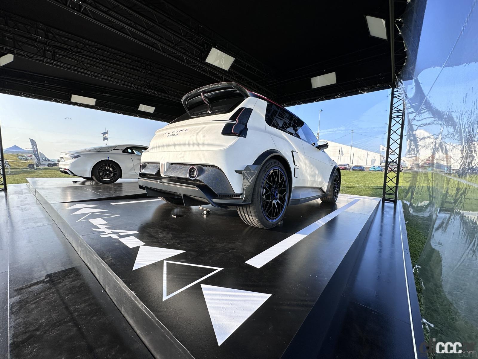 IMG_2182 画像｜12台の限定車「A110サン レモ 73」やレジェンドラリーマシンから電動コンセプトまでアルピーヌが聖地ディエップに ...