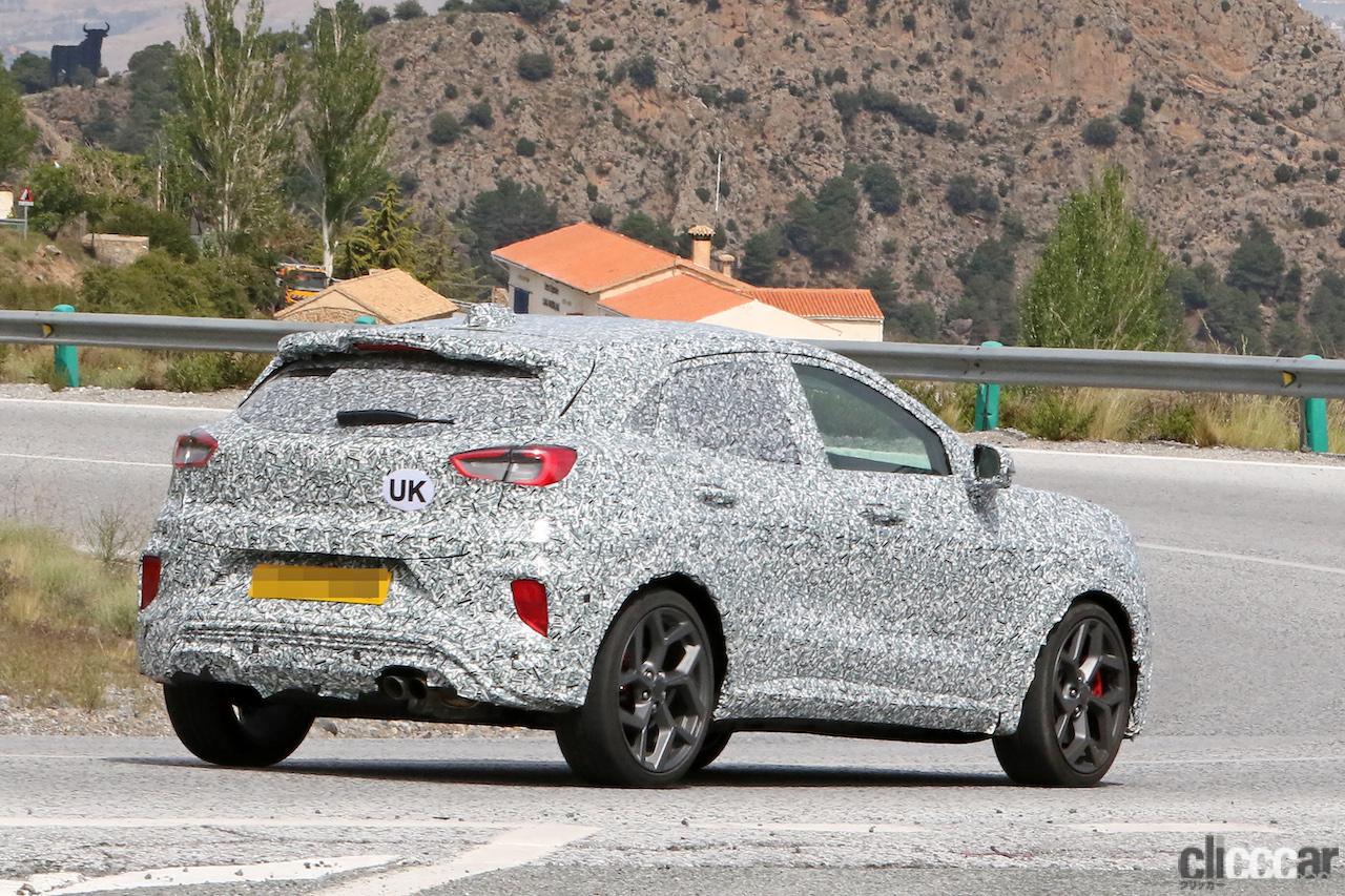 Ford Puma Facelift 14 画像｜今度はEVもあるぞ！ クーペSUVで復活遂げたフォード「プーマ」 改良型を初スクープ ...