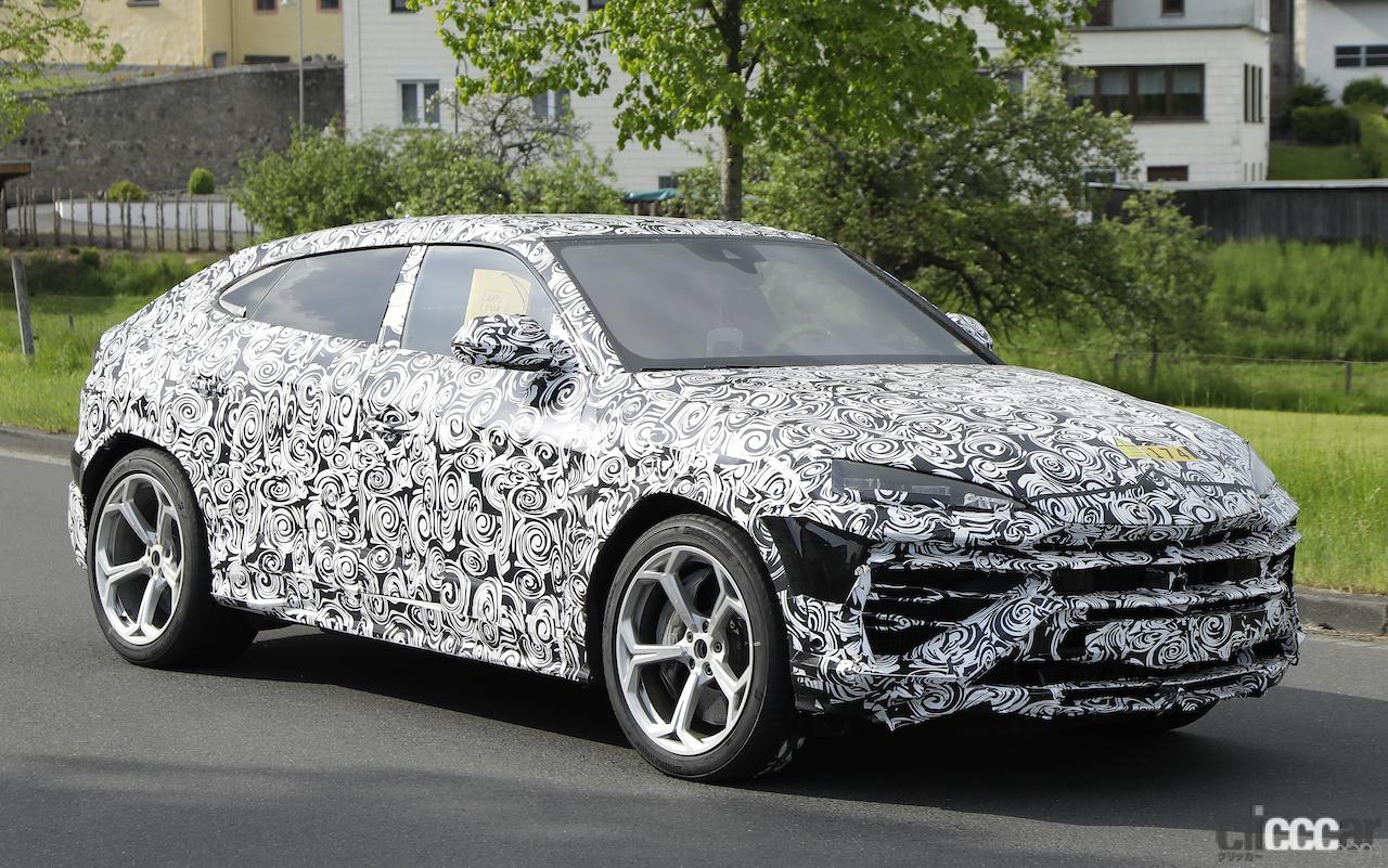 Lamborghini Urus PHEV (3) 画像｜ヘッドライトに大異変!? ランボルギーニ最強SUV「ウルスPHEV」は今秋にも登場の可能性 | clicccar.com
