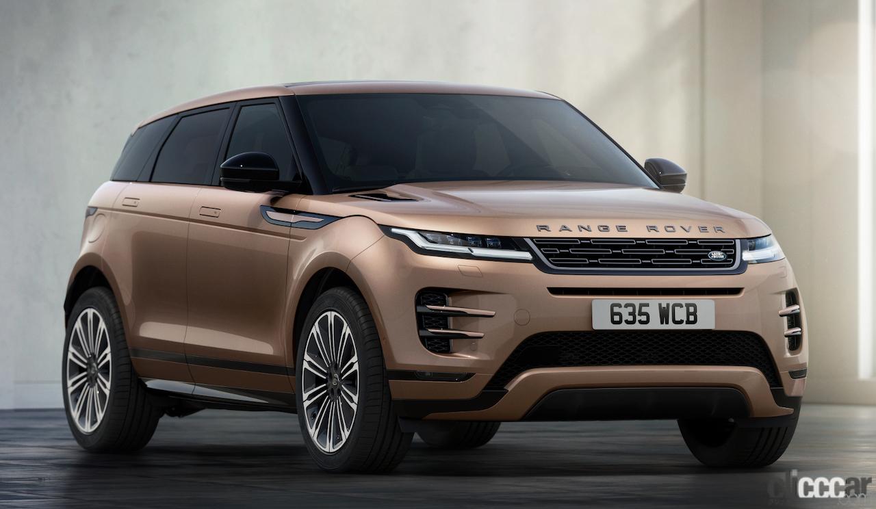 RANGE_ROVER_EVOQUE_24MY_20230720_1 画像｜スタイリッシュSUVの「レンジローバー・イヴォーク」が2024年モデルにスイッチ。最新のフロントマスクとインパネに ...