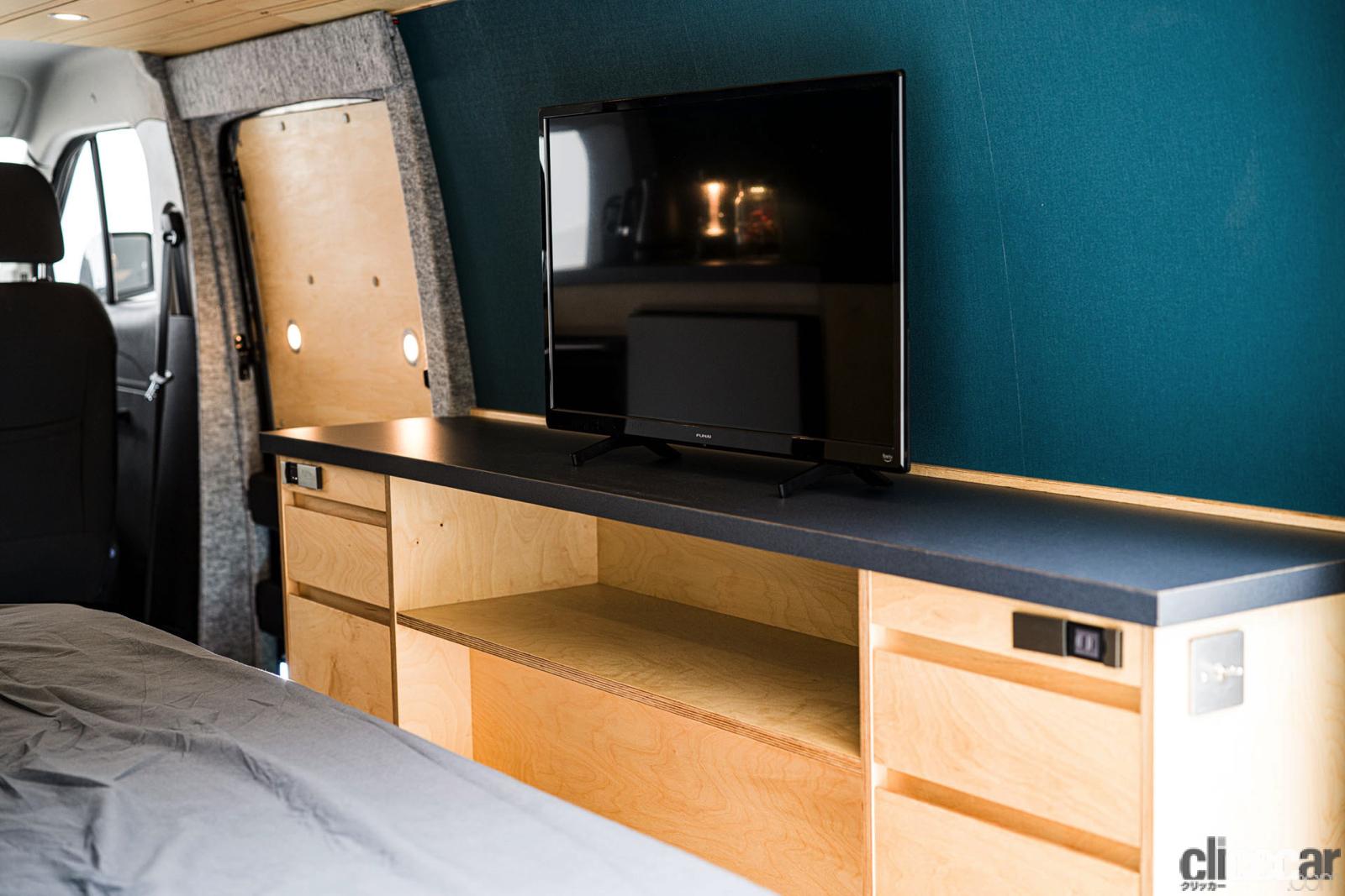 2023_carstay_moonn_T01_02 画像｜日本初の100％電気で走るBEVキャンピングカー「ムーン・T01」登場。価格は1150万円〜 | clicccar.com