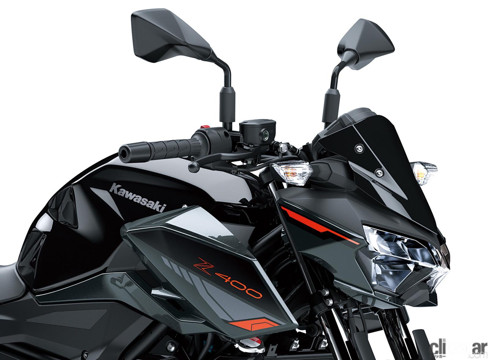 2024_kawasaki_Z400_02 画像｜カワサキのスーパーネイキッド「Z400」「Z250」に新色を採用した2024年モデルが登場 | clicccar.com