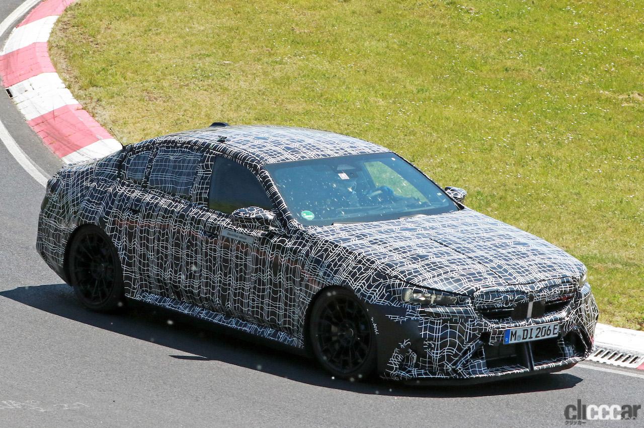 BMW M5 7 画像｜これが過激ヒップだ！ BMW「M5」新型のフルヌード画像が流出 | clicccar.com