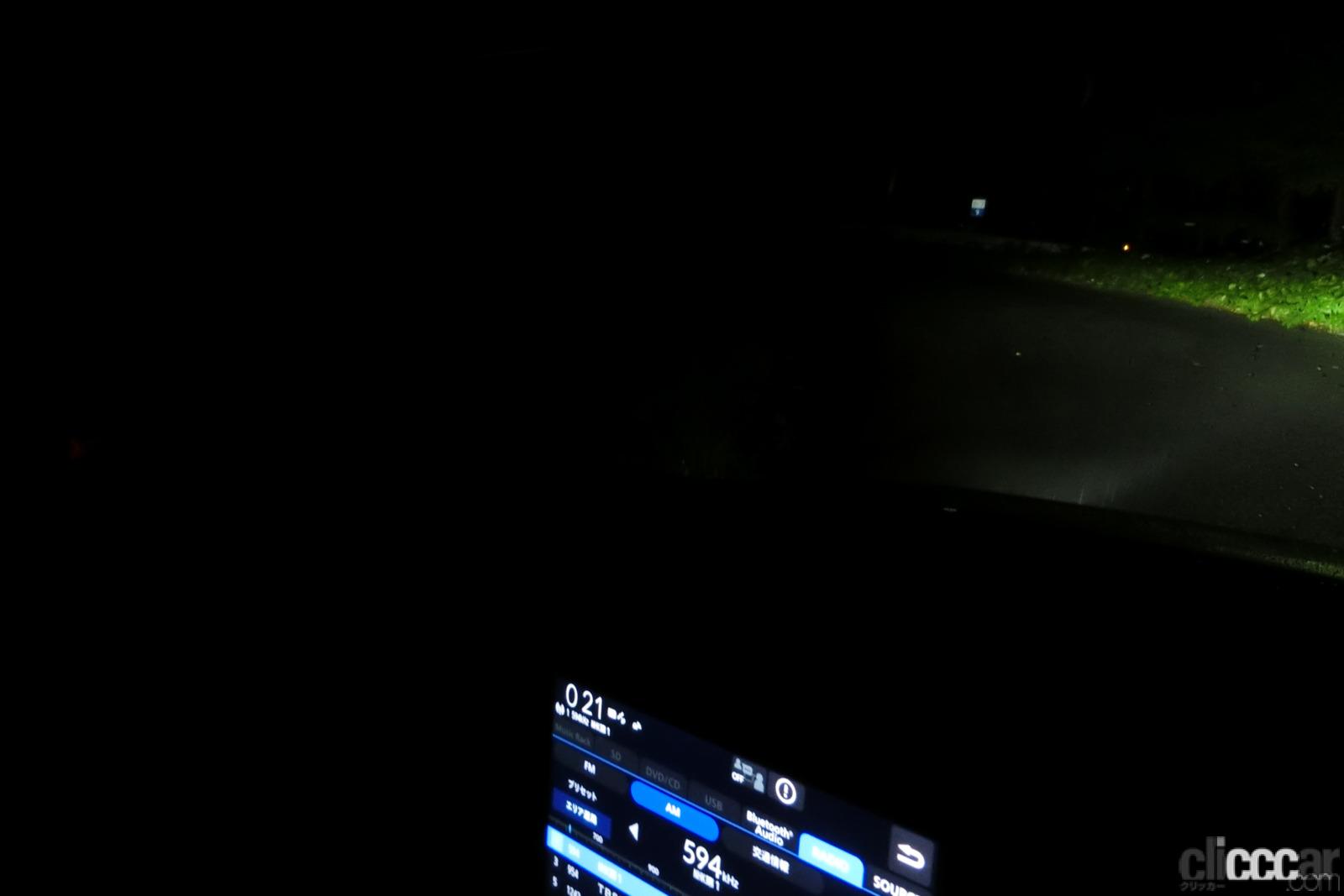 st6 light 11-2 front led active cornering light at curve light off 画像 ...