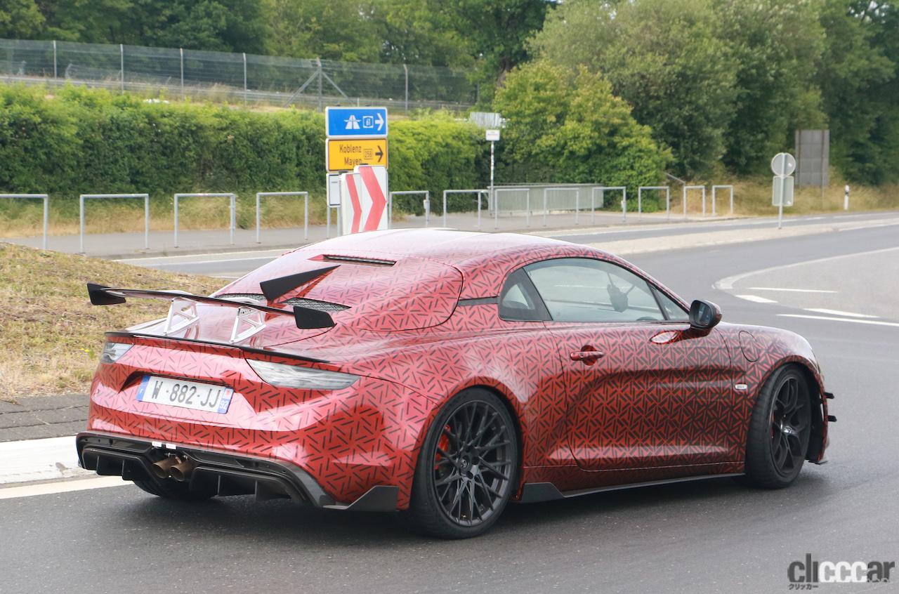 Alpine A110 RS 12 画像｜アルピーヌ「A110 RS」発売へ！ ピュアガソリン「A110」最終ハイパフォーマンスモデルは ...