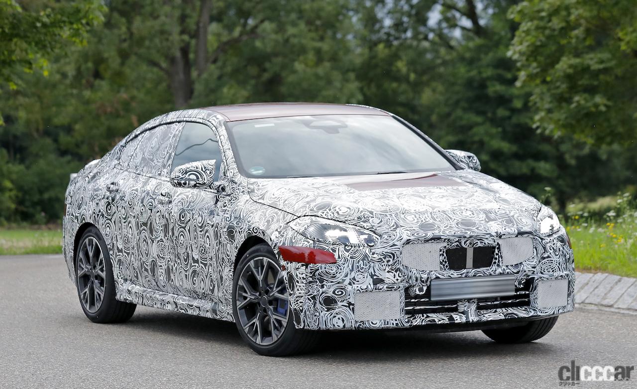 Spy shot of secretly tested future car 画像｜BWM「2シリーズ グランクーペ」がICEセダン最後の1台 ...