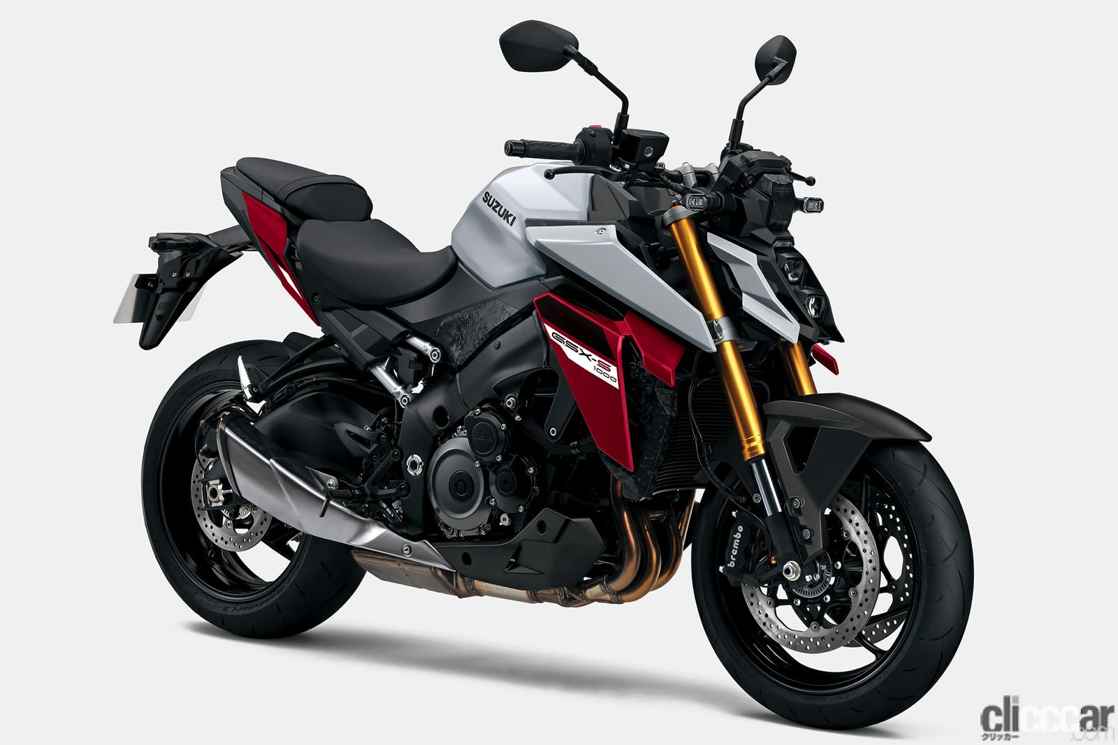 2024_Suzuki_GSX-S1000_02 画像｜スズキの大型ストリートバイク「GSX-S1000」に新色シルバー×レッドを追加。お値段変わらず143万円 | clicccar.com