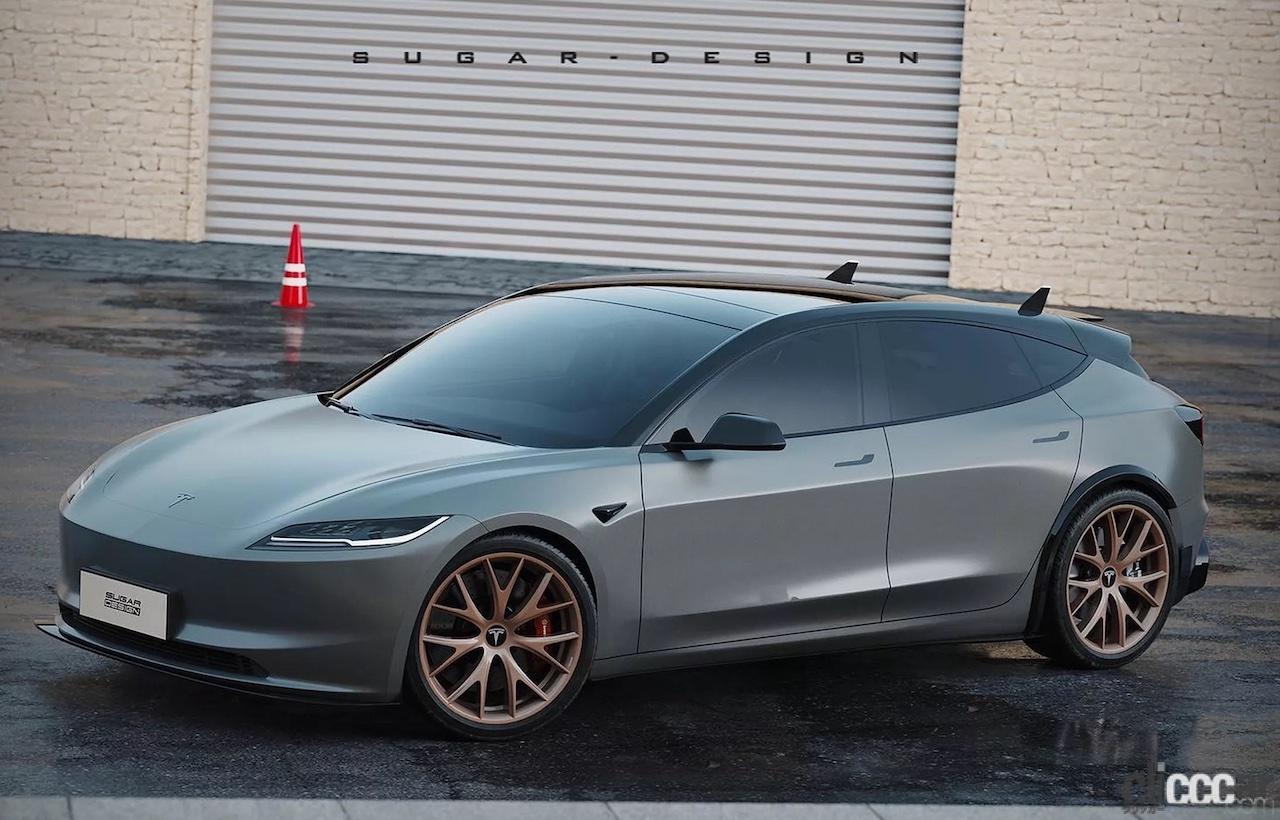 Tesla-Model-3-GT-Rendering-15 画像｜テスラが初のワゴンを計画中？「モデル3 GT」デザインを大予想 ...