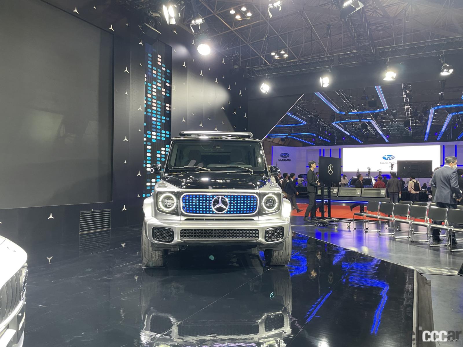 clicccar_JMS_MB5 画像｜メルセデス・ベンツブースは絶対ナマで体感すべし。六本木〜会場間を最新EVで送迎してもらえるチャンスも！【これだけは見逃すなジャパンモビリティショー ...