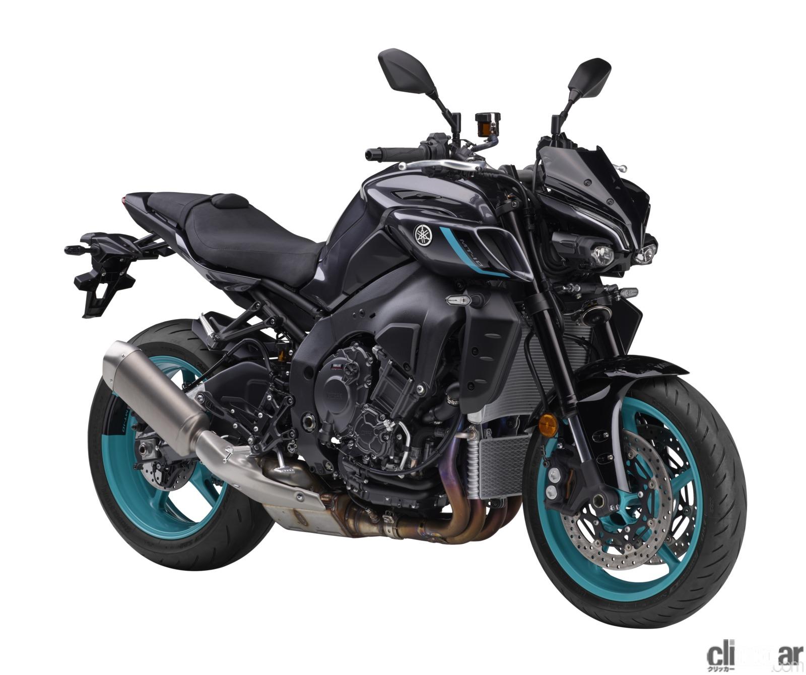 ヤマハが大型ストリートスポーツ「MT-10 ABS」に新色採用の2024年モデル発売。上級モデルのSPも継続設定 | clicccar.com
