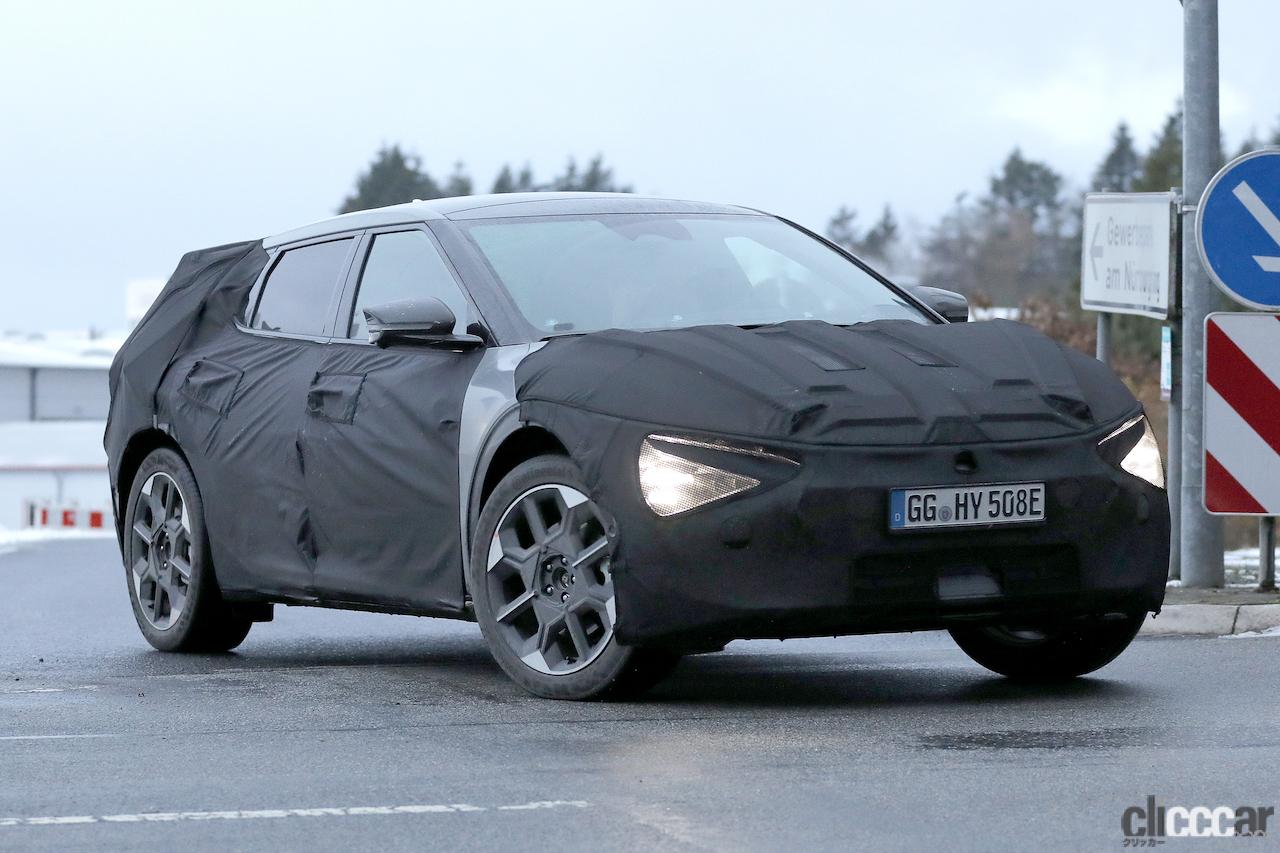 キア初のEV専用モデル「EV6」が大幅改良へ。デュアル三角LED採用 | clicccar.com