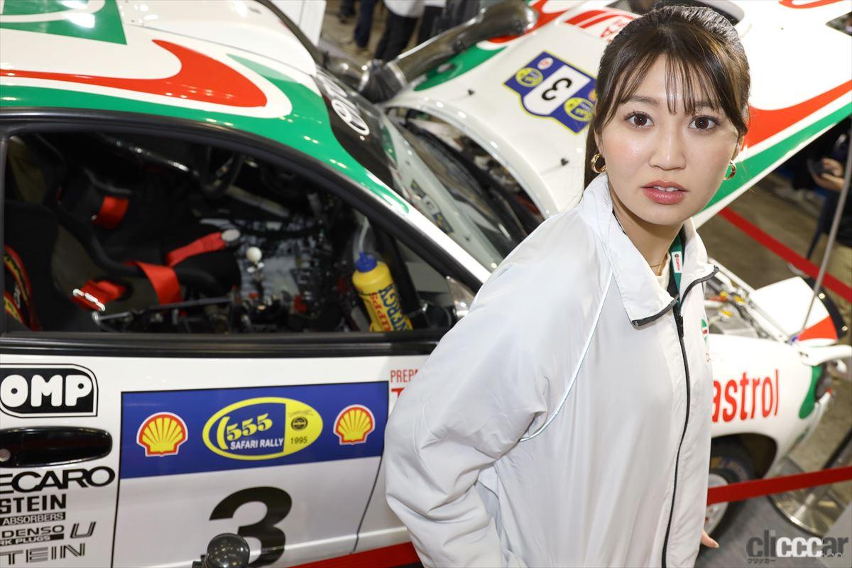 castrol_006 画像｜サファリラリー優勝の伝説のST185セリカと「星沢しおり」さん【東京オートサロン2024】 | clicccar.com