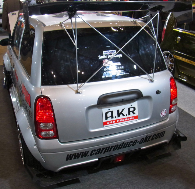 AKR_MIRA_04 画像｜テリオスのエンジン&駆動系を移植チューンしたワルかわドリミラ！【東京オートサロン2012】 | clicccar.com