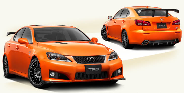 TRD_ISF_orange 画像｜795万円のレクサスIS Fは600万円のTRDパーツが550万円になってお買い得 ...