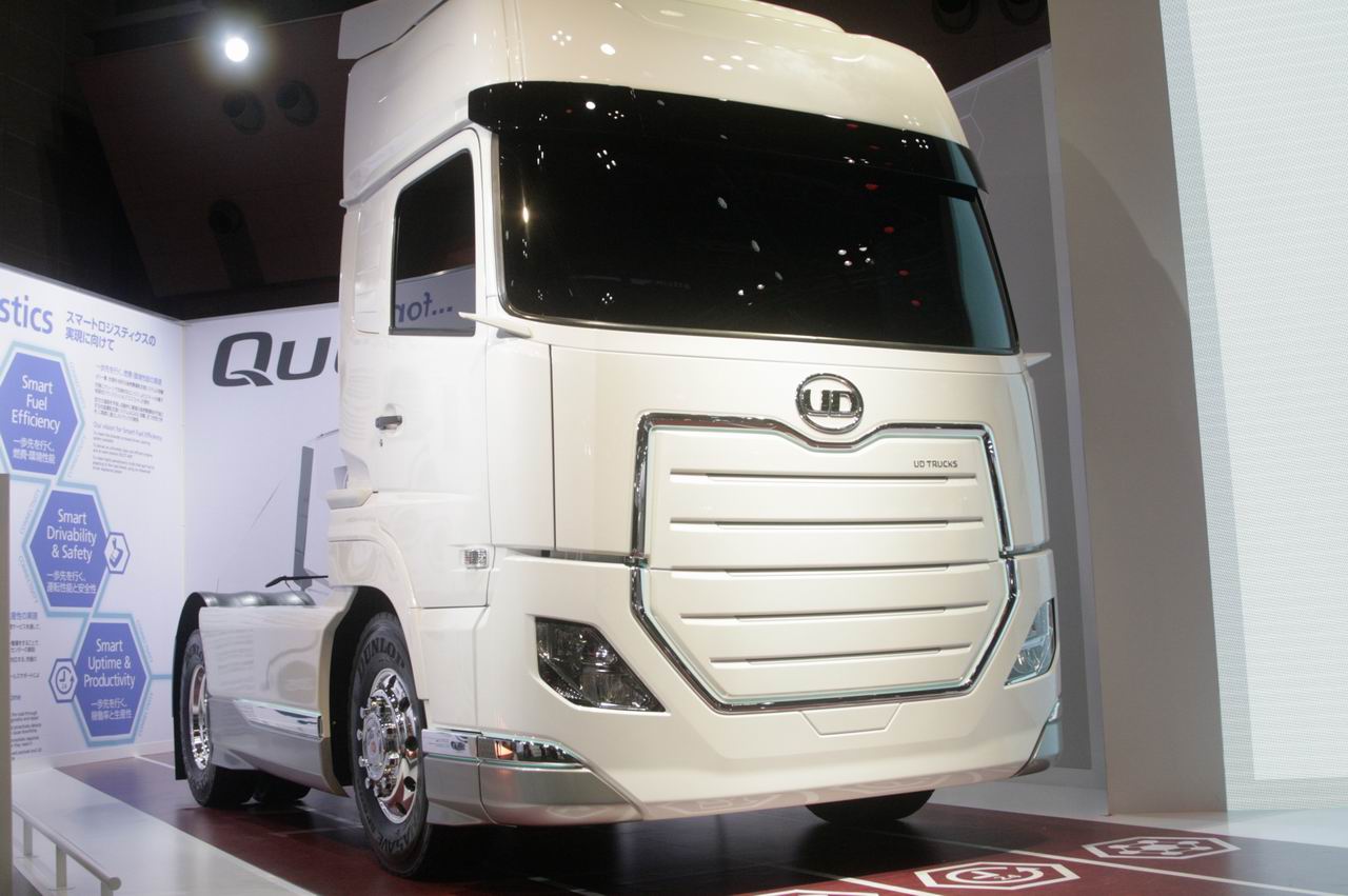【東京モーターショー15】UDはゼロ・エミッショントラックを提案 | clicccar.com(クリッカー)
