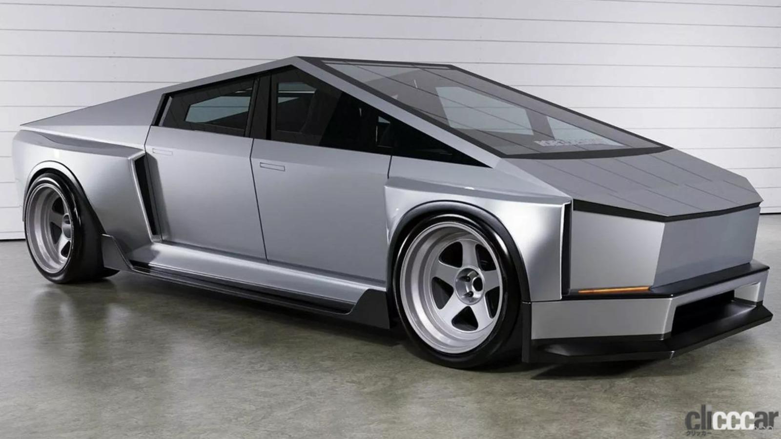 テスラ・サイバートラックに「スポーツバージョン」が追加!? 予想デザインを入手 | clicccar.com